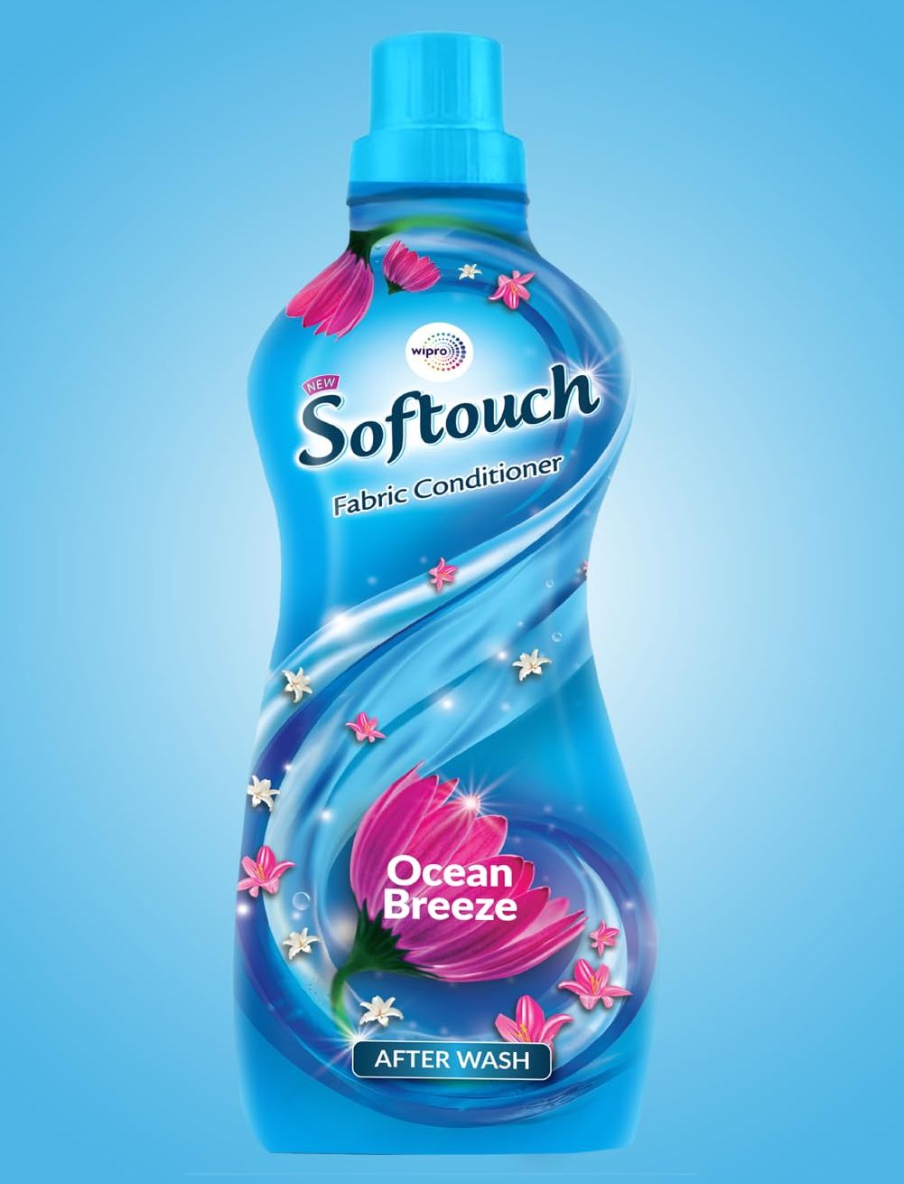 Wipro Softouch After Wash Fabric Conditioner (Ocean Breeze) - BazarSasta